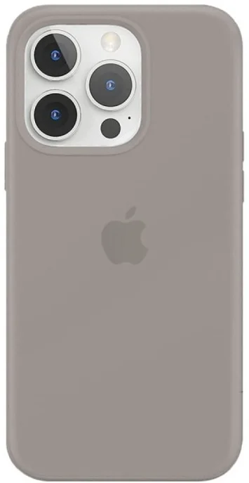 Чехол Silicone Case [Plastic Box] для iPhone 14 Pro Max Pebble - купить ...