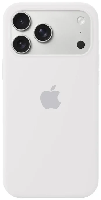 Чехол Silicone Case [Plastic Box] для iPhone 17 Pro Max White - купить ...